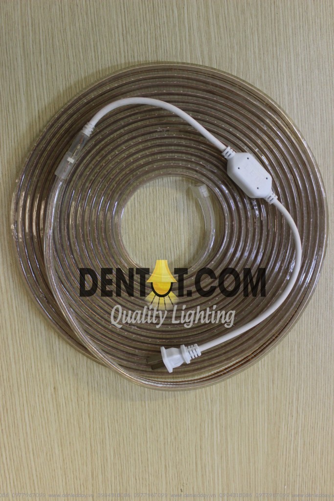 Đèn led dây 220V 20 Mét, Led 3014 mạch đôi